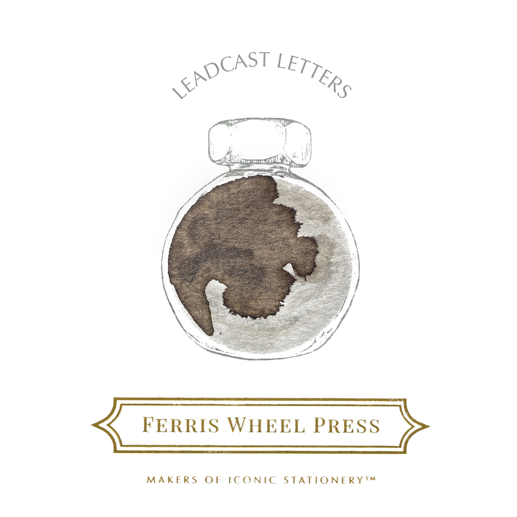 Ferris Wheel Press The Print Shop Collection Lead Cast Letter 10ml | 八 ...