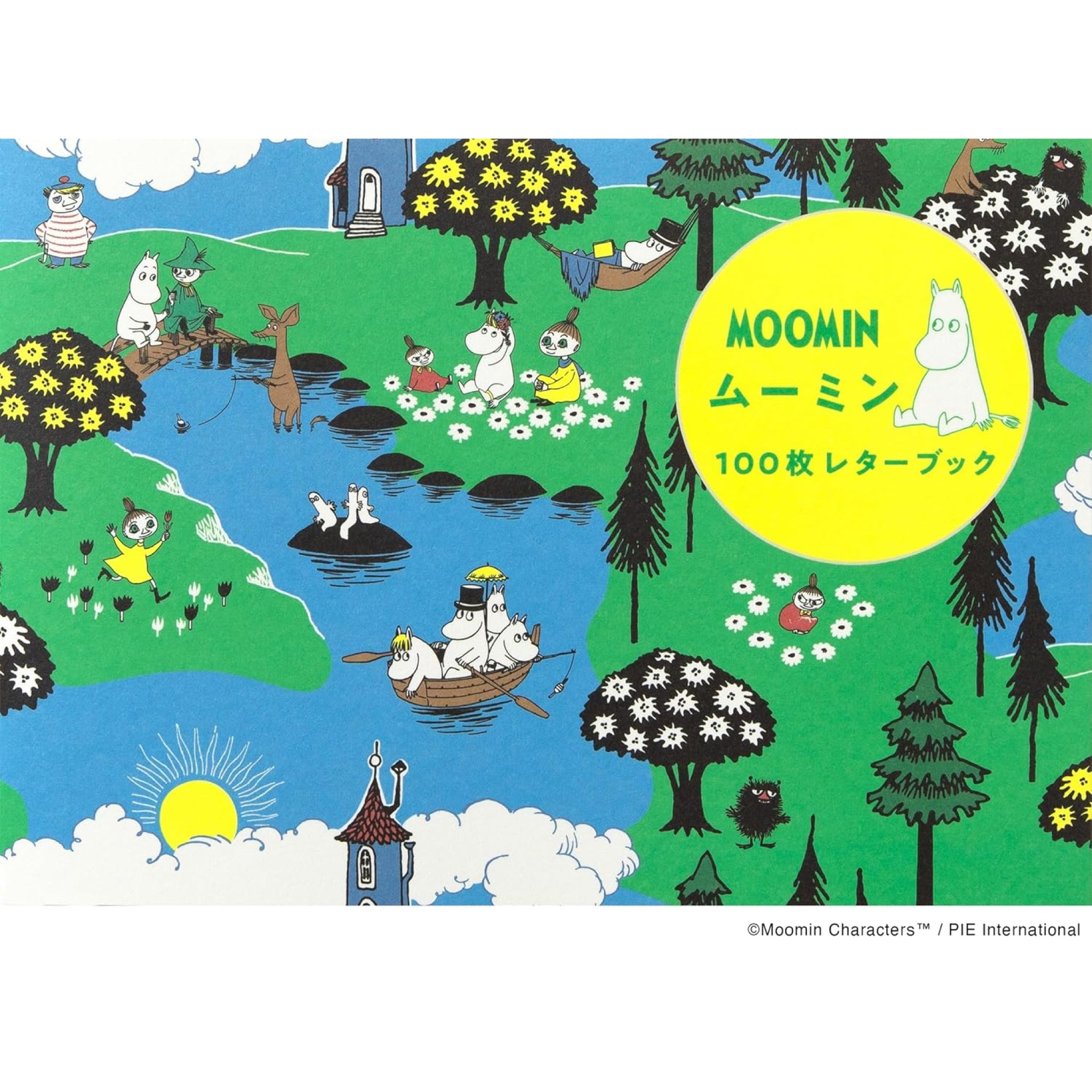 MOOMIN ムーミン 100枚レターブック | 八文字屋OnlineStore