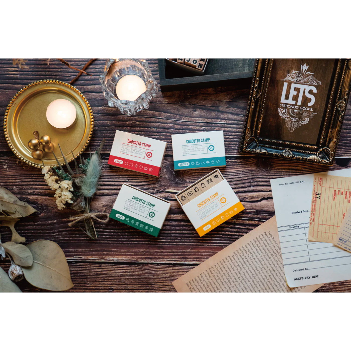 ちょこっとスタンプ SHAPE（図形） | 八文字屋OnlineStore