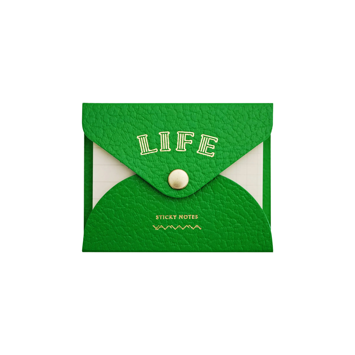 Covered Sticky Notes Green | Hachimonjiya Online Store