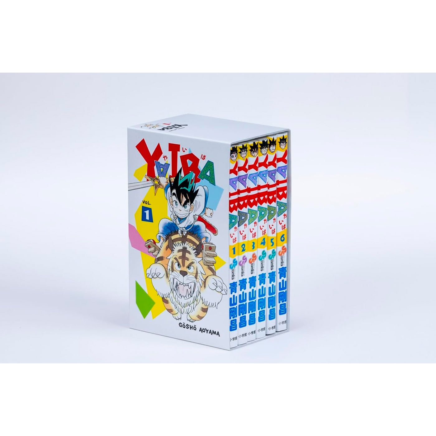 YAIBA Reprint BOX vol.1-4 Complete Set Gosho Aoyama Comes with Yamojiya ...