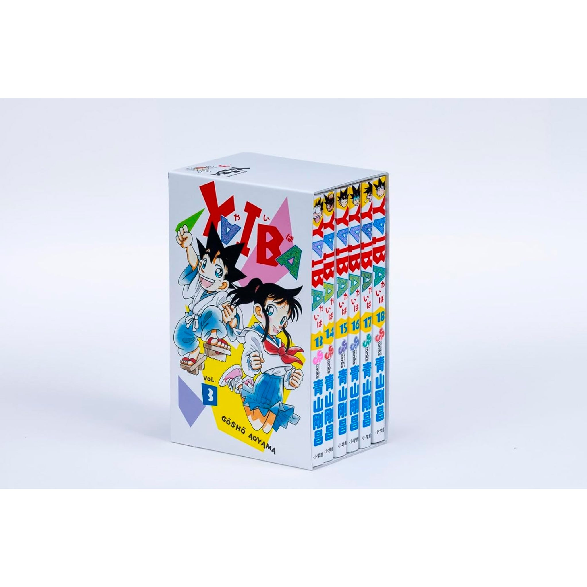 YAIBA Reprint BOX vol.1-4 Complete Set Gosho Aoyama Comes with Yamojiya ...