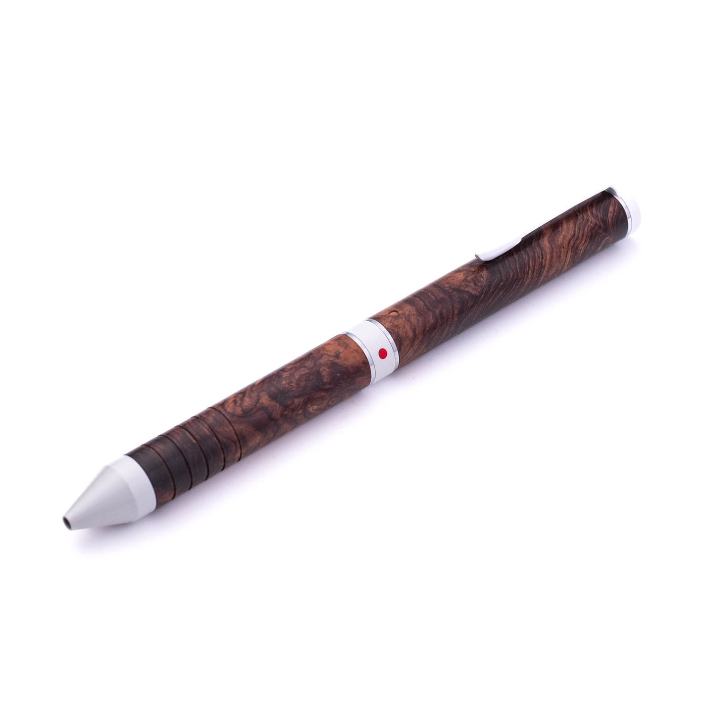 Marvelous Tricolor Ballpoint Pen Fabulous White Honduras Rosewood Knob ...